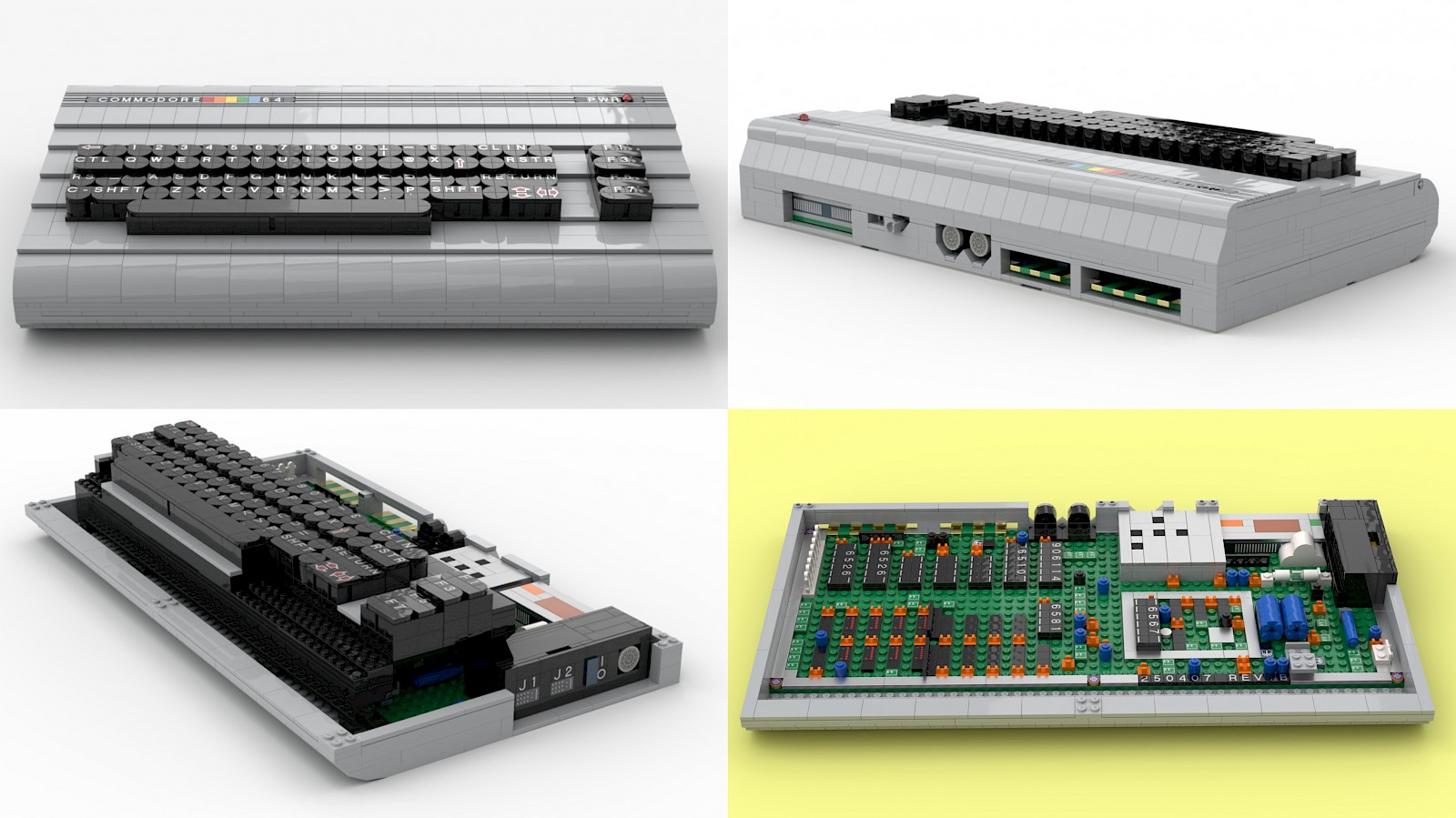 The Brixty Four - Lego C64 & Cases | Perifractic | Christian Simpson